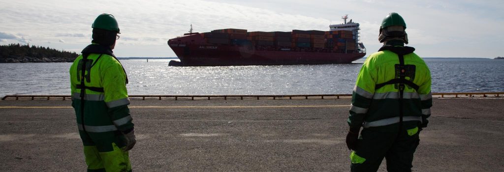 Saapuminen satamaan | Port of Rauma